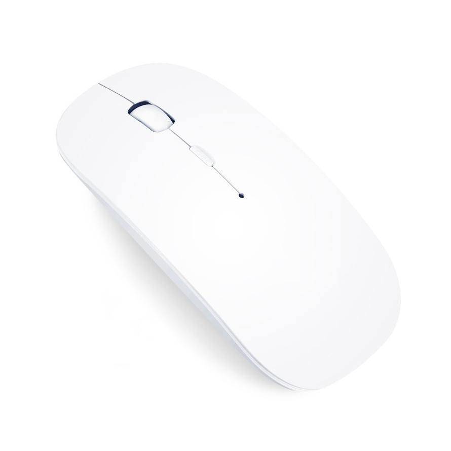 Optical Laser Portal Wireless Mouse (White)