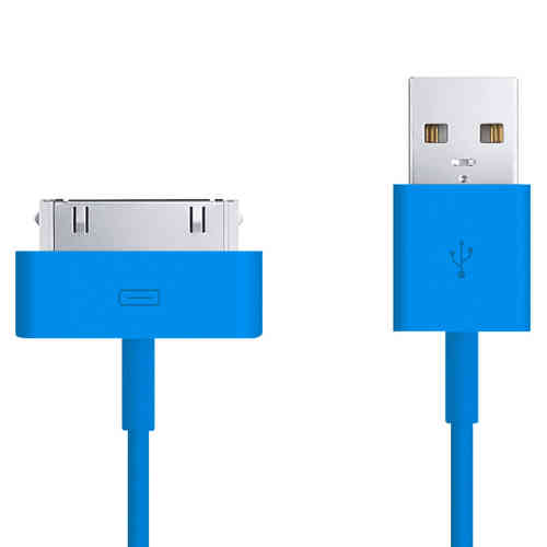 Apple 30-pin to USB Charging Cable - iPhone (1m) - Sky Blue