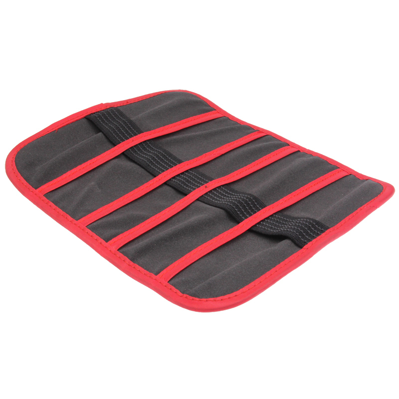 Nylon Cable Storage Management Travel Bag (Red)