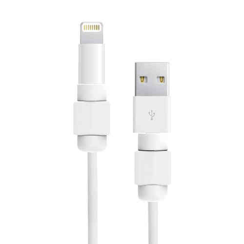 Lightning Cable Protector Clip (White)