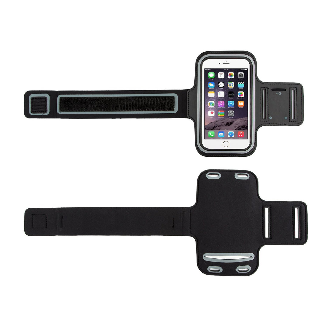 Sports Plus Jogging Armband Case for Mobile Phone (White)
