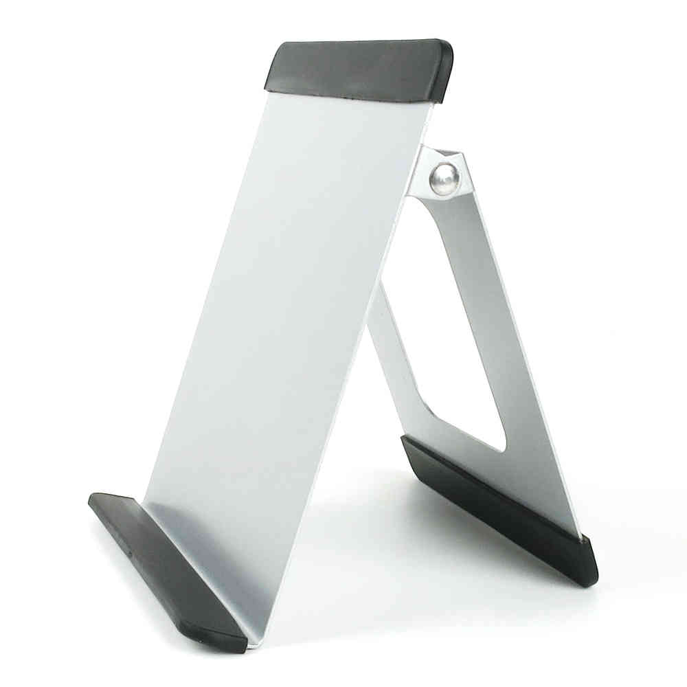 Universal Aluminium Tablet Stand - iPad / Galaxy Tab - Silver