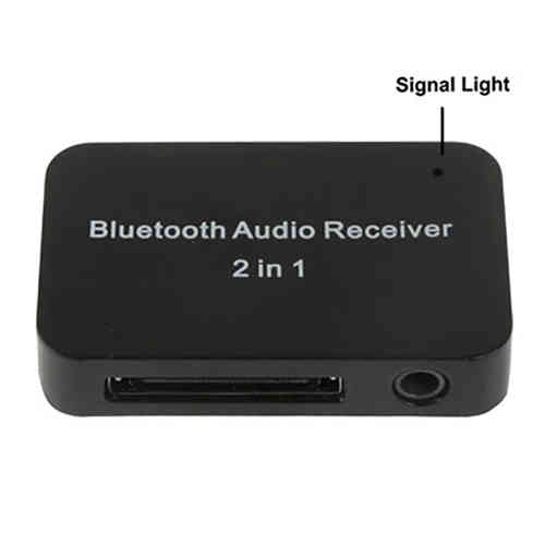 30-pin Bluetooth Audio Receiver Adapter - iPhone / iPad / iPod