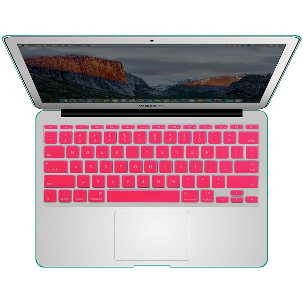Enkay Keyboard Protector Cover - Apple 11" MacBook Air (Pink)