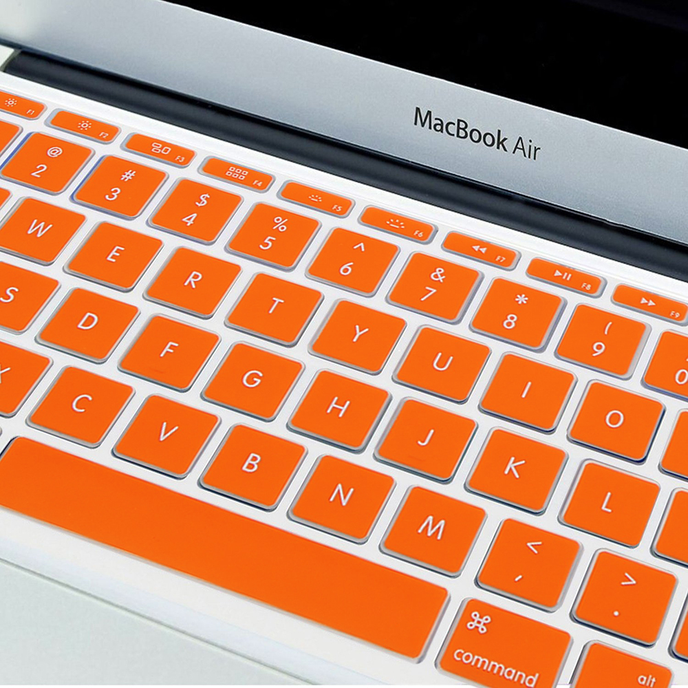 Enkay Keyboard Protector Cover - Apple 11" MacBook Air (Orange)