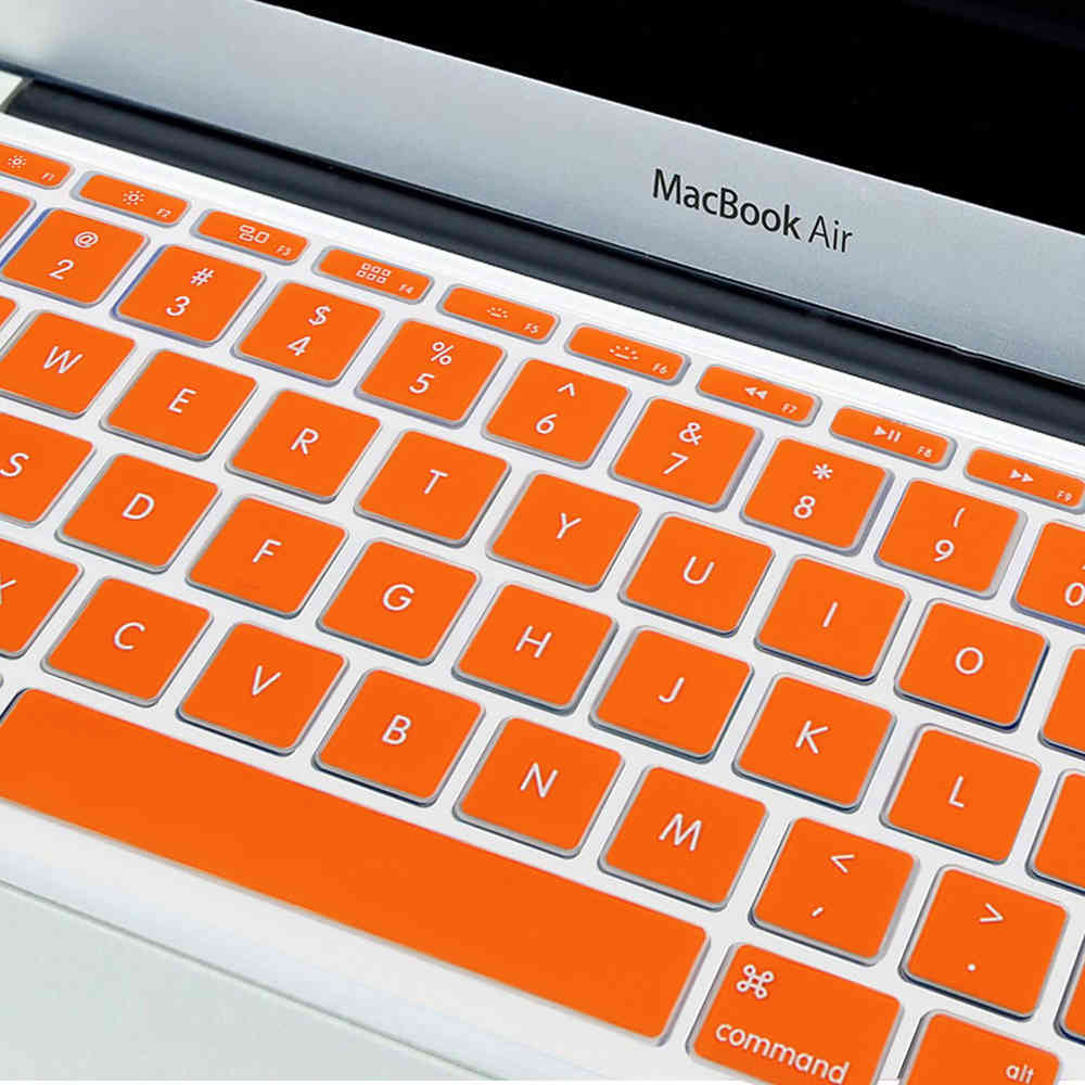 Enkay Keyboard Protector Cover - Apple 11" MacBook Air (Orange)