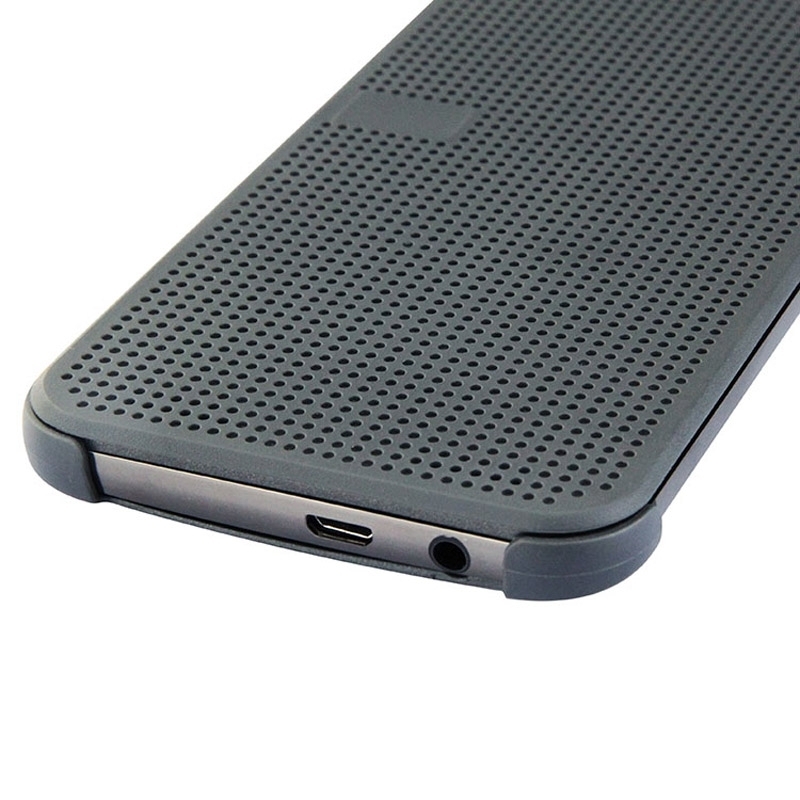 Dot Matrix View Case for HTC One M9+ Plus (Grey)
