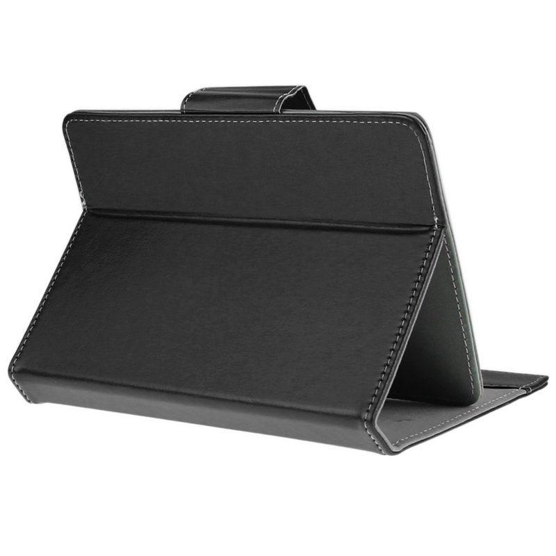 Enkay Universal Folio Leather Case for 10-inch Tablets (Black)