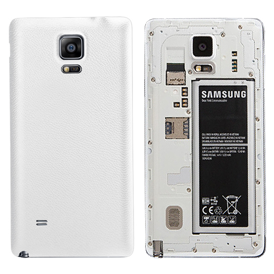 Replacement Back Cover for Samsung Galaxy Note 4 (White)