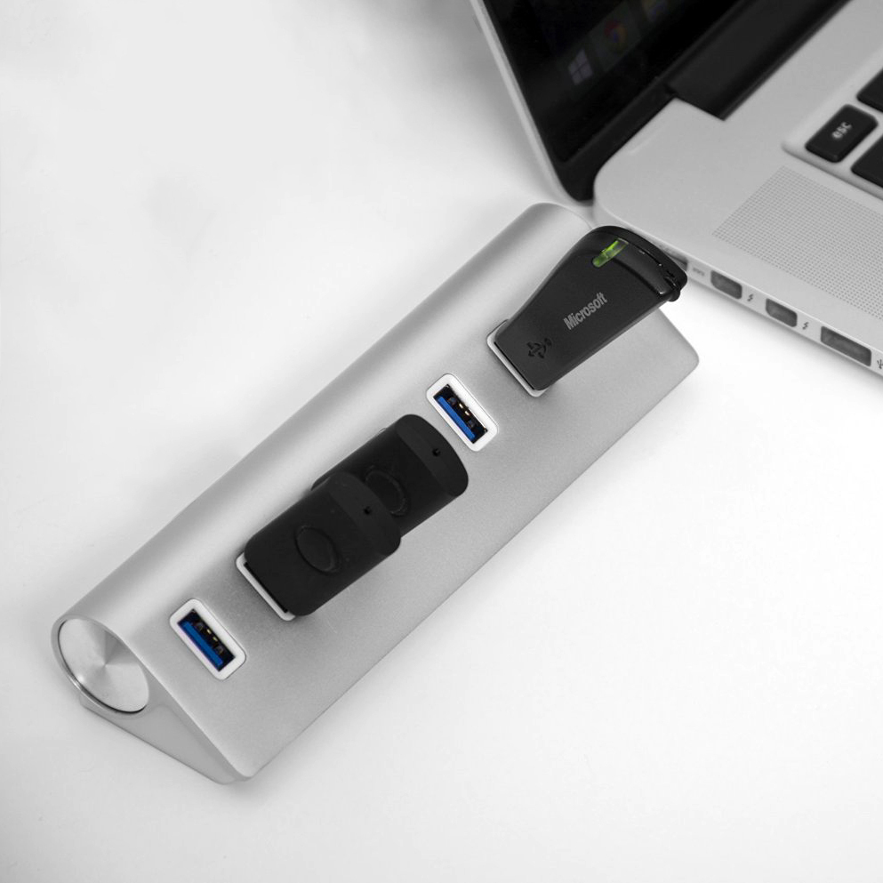 Aluminium (7-Port) High Speed Data Transfer USB 3.0 Hub