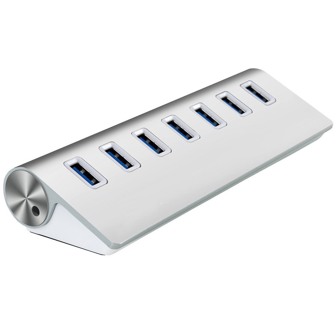 Aluminium (7-Port) High Speed Data Transfer USB 3.0 Hub