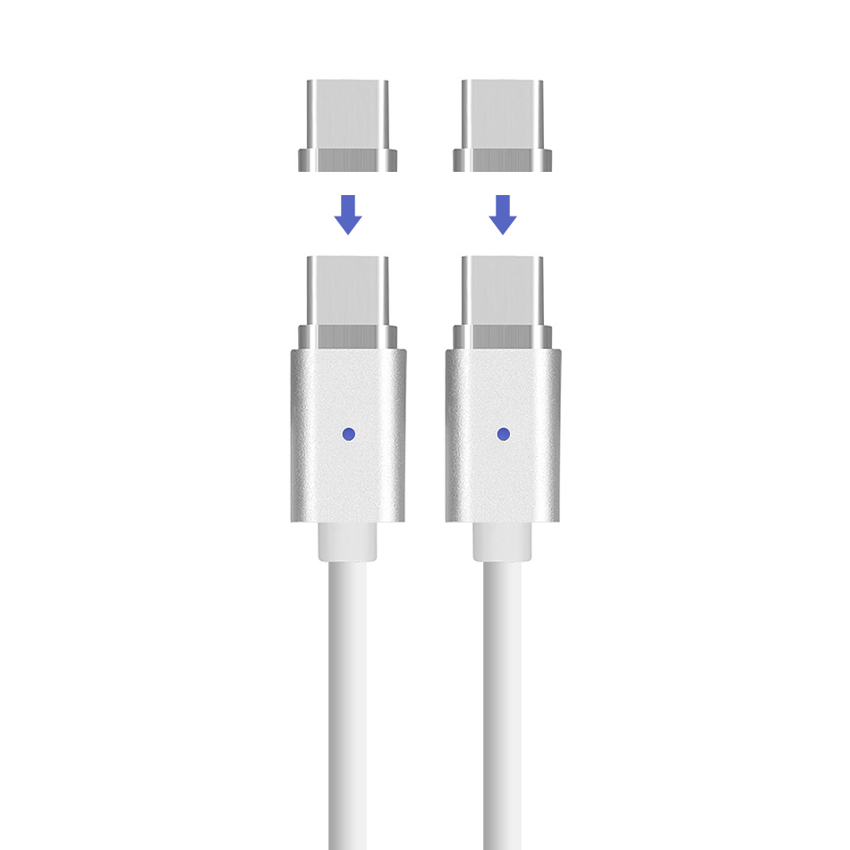 Detachable Magnetic USB Type-C Charging Cable (1.2m)