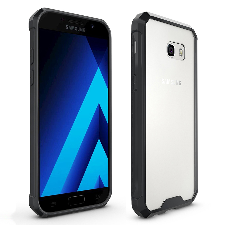 Hybrid Fusion Shockproof Case for Samsung Galaxy A5 2017 (Black)