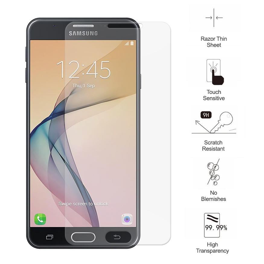 Tempered Glass Screen Protector for Samsung Galaxy J7 Prime