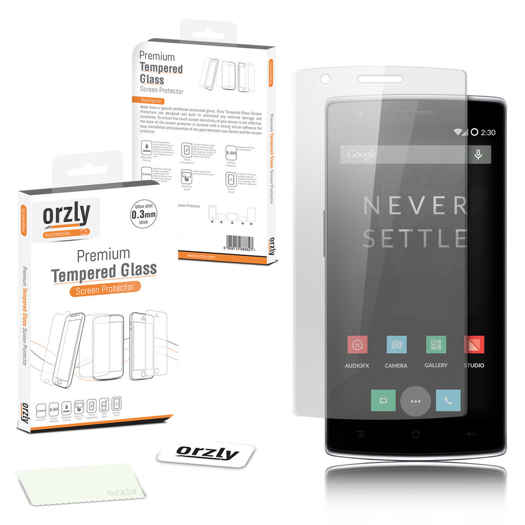 Orzly Tempered Glass Screen Protector - OnePlus One