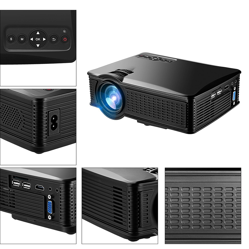 SD50+ HD Home Theatre Cinema & Portable LCD LED Projector
