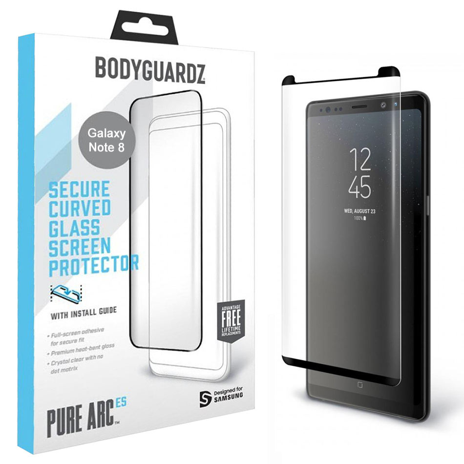 Pure Arc Tempered Glass Screen Protector - Samsung Galaxy Note 8