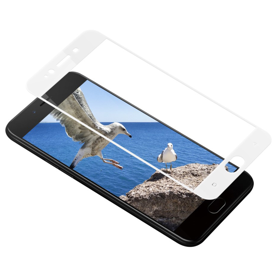 9H Tempered Glass Screen Protector - Oppo R9s Plus (White)