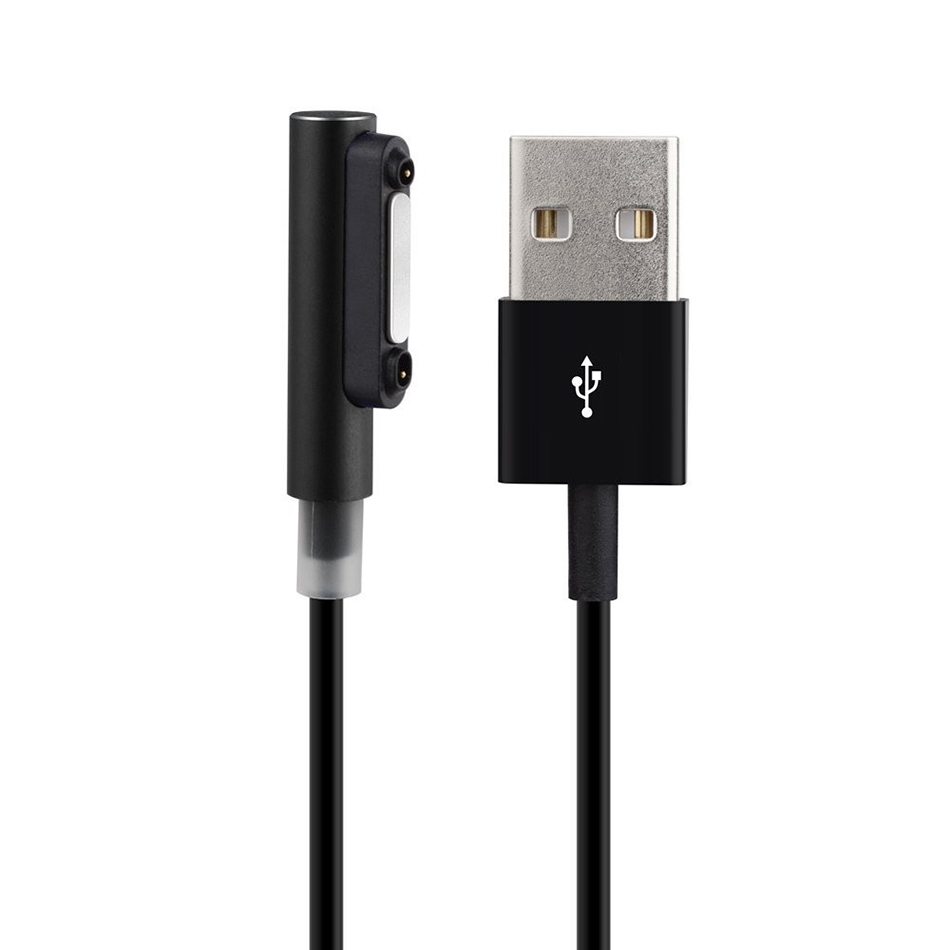 1m Sony Xperia Magnetic Charging Cable - Black