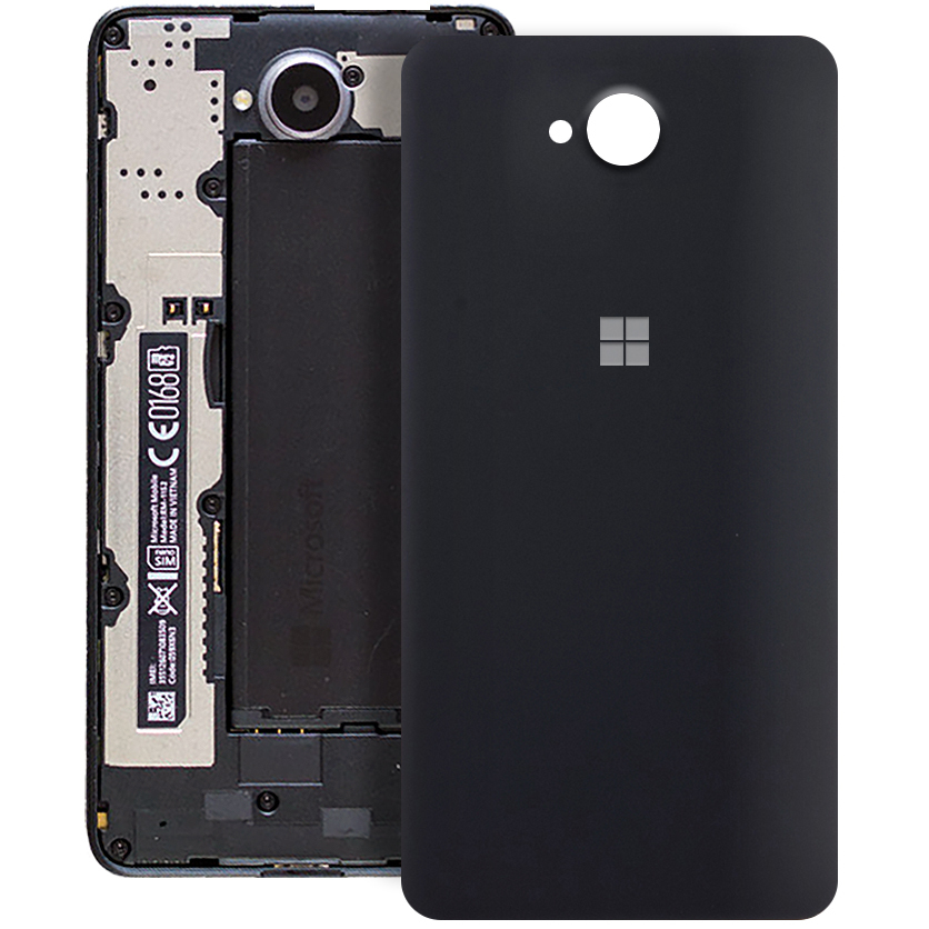 Replacement Back Cover for Microsoft Lumia 650 (Black)