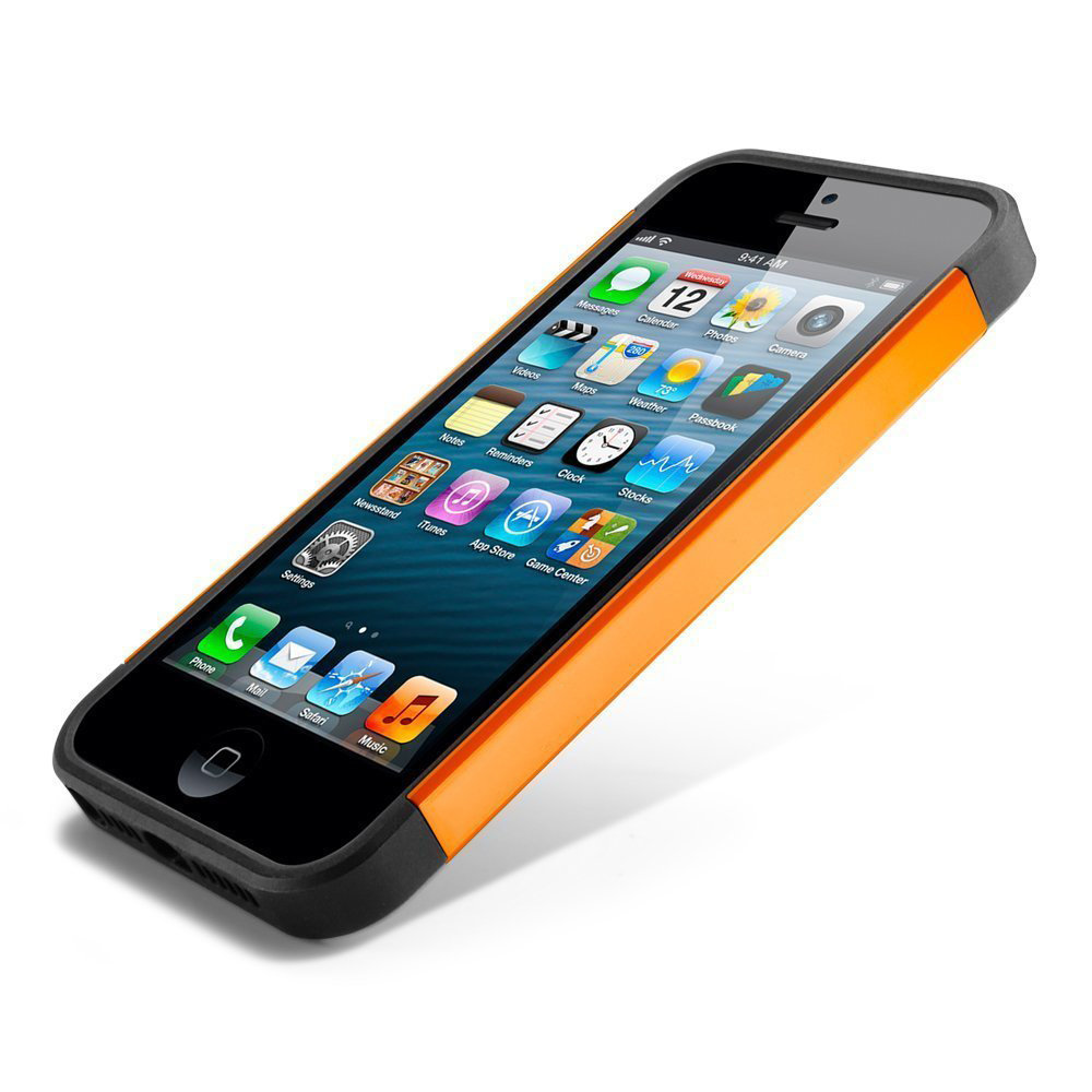 Slim Armour Shockproof Case - Apple iPhone SE / 5s (Orange)