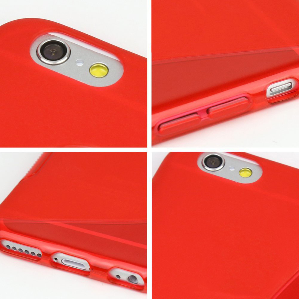 S-Line Flexi Case for Apple iPhone 6s (Red)