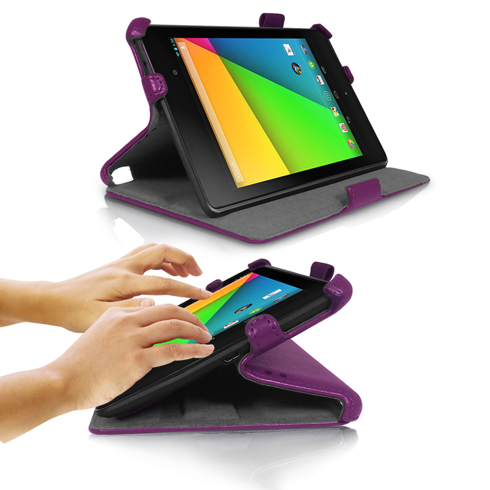 Orzly Frameless Case for Google Nexus 7 (2013) - Purple