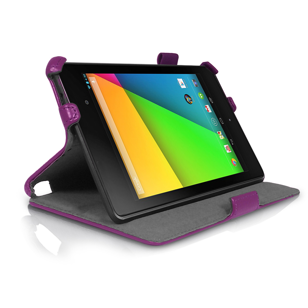 Orzly Frameless Case for Google Nexus 7 (2013) - Purple