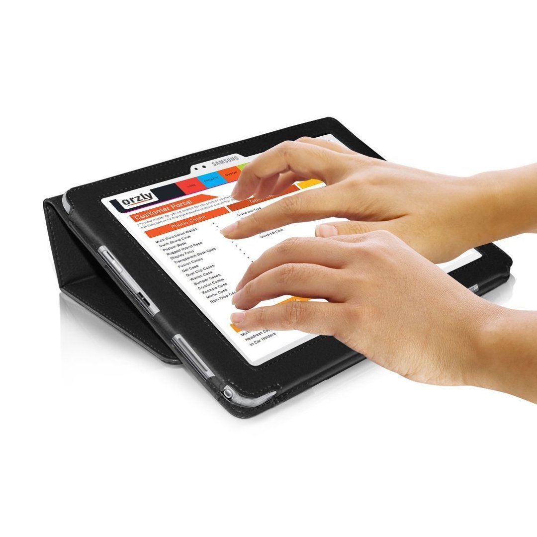 Orzly Stand & Type Case - Samsung Galaxy Note Pro 12.2 (Black)