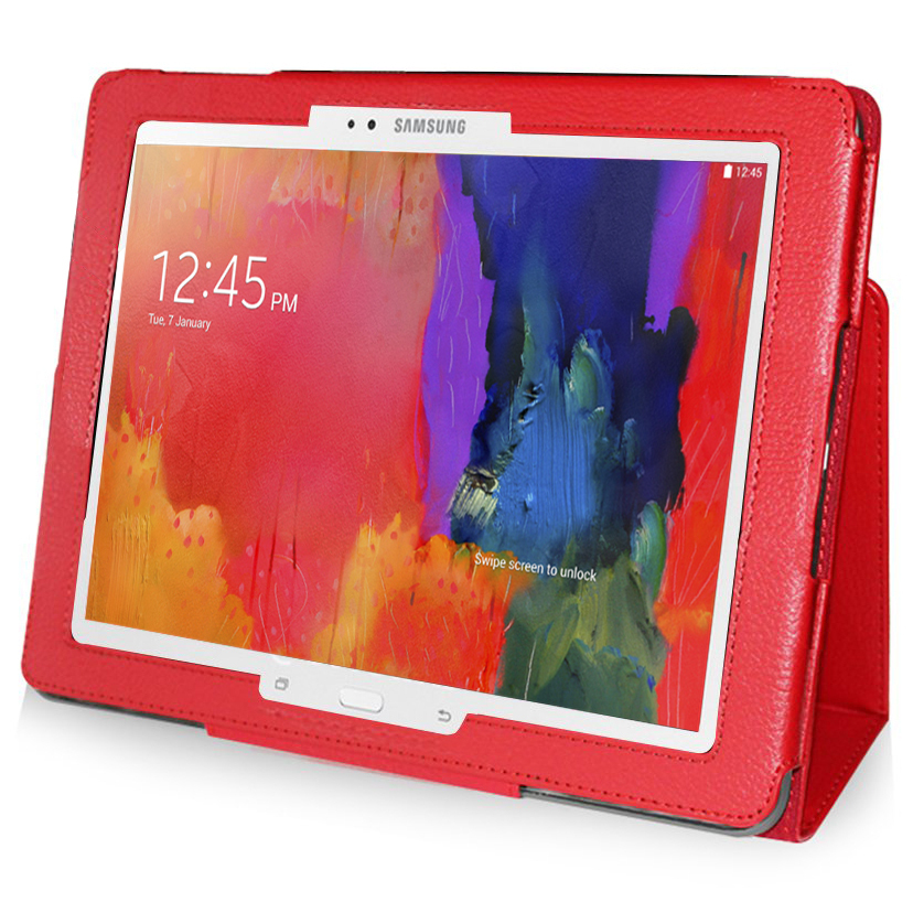 Orzly Stand & Type Case - Samsung Galaxy Note Pro 12.2 (Red)