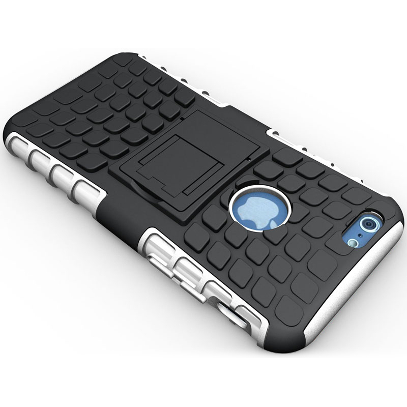 Tough Rugged Shockproof Case - Apple iPhone 6s Plus (White)