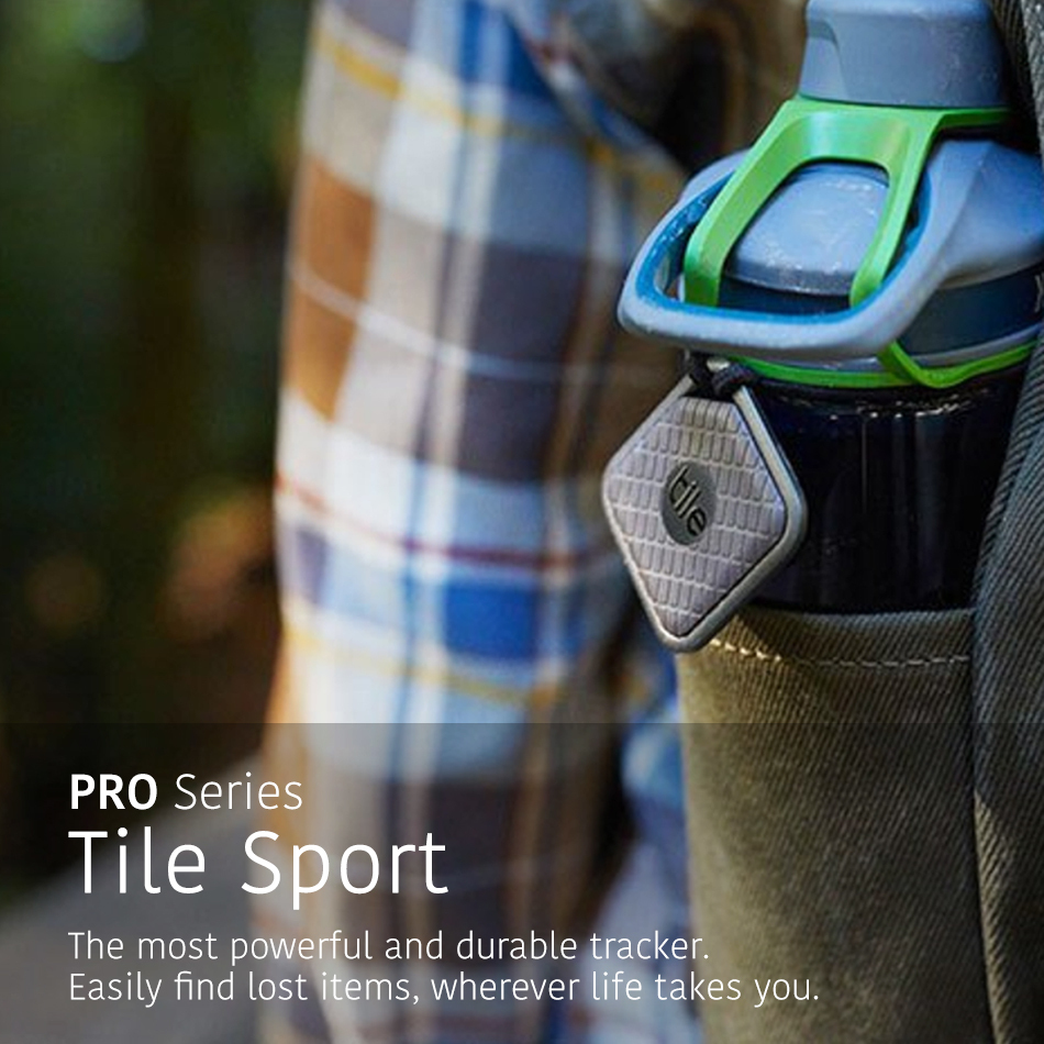 Tile Sport Pro Long Range Waterproof Bluetooth Tracker