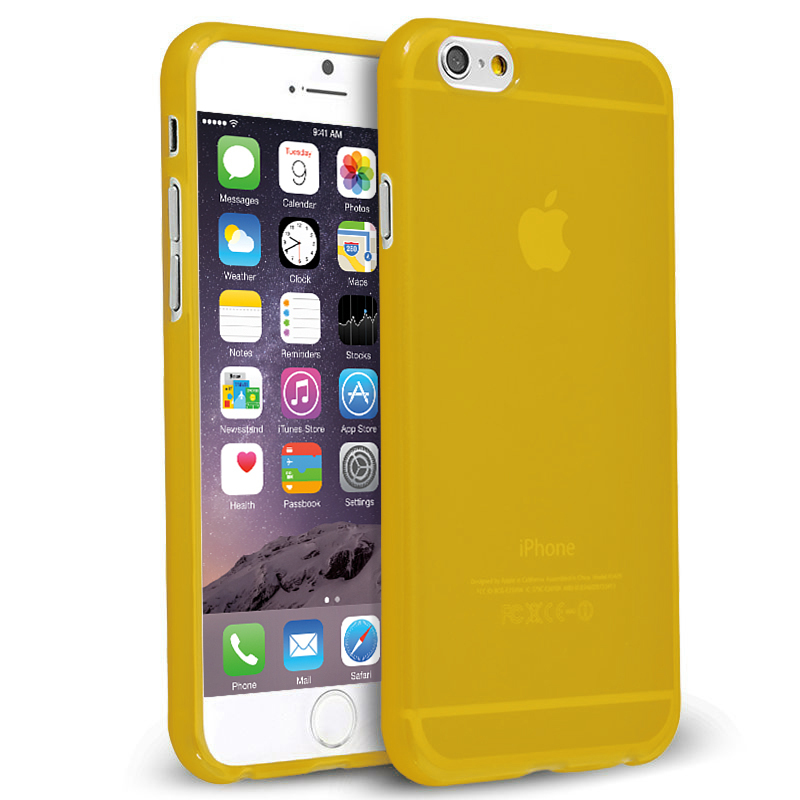 Flexi Case for Apple iPhone 6s (Smoke Yellow)