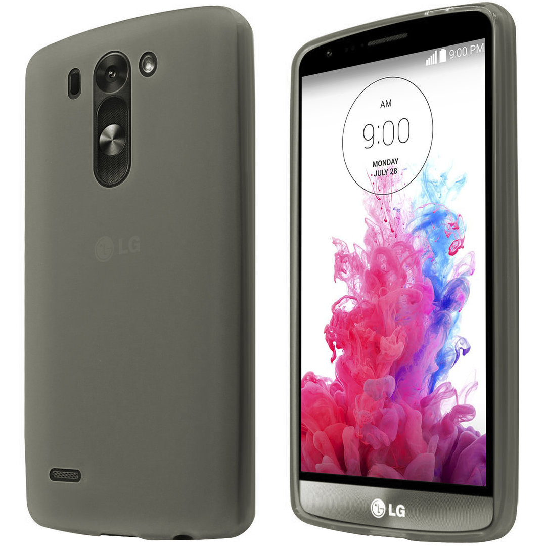 Flexi Gel Case for LG G3 Beat (Smoke Black)