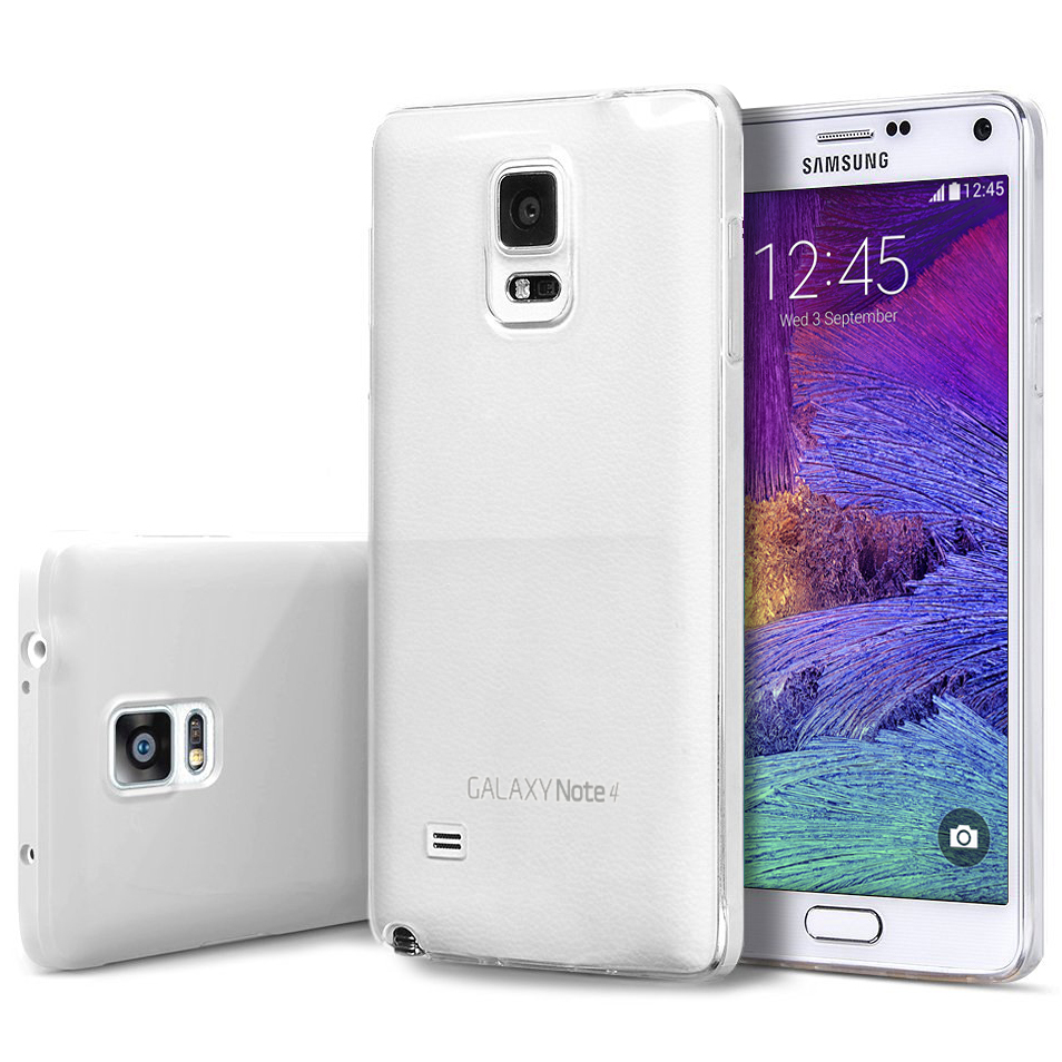 Flexi Slim Gel Case for Samsung Galaxy Note 4 (Clear)