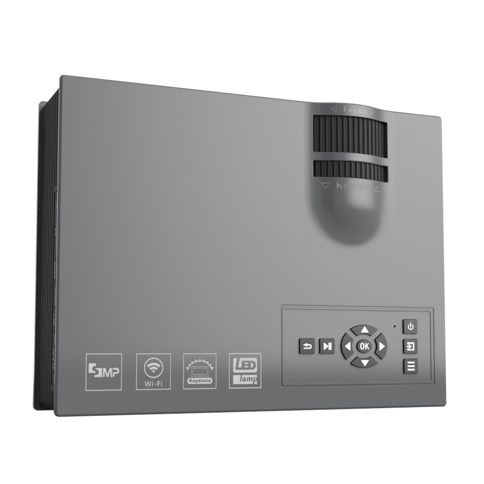 UC46 Wireless WIFI HDMI DLNA LED Digital Video Projector