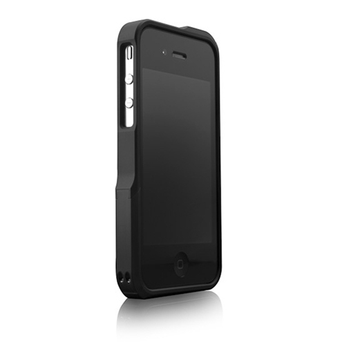 Vapor Pro Metal Bumper Case for Apple iPhone 4s (Black)
